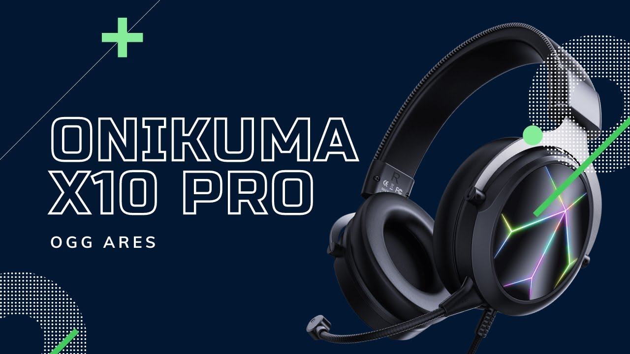 ¿Calidad-Precio? Audífonos/Headset ONIKUMA Gaming X10 Pro - YouTube