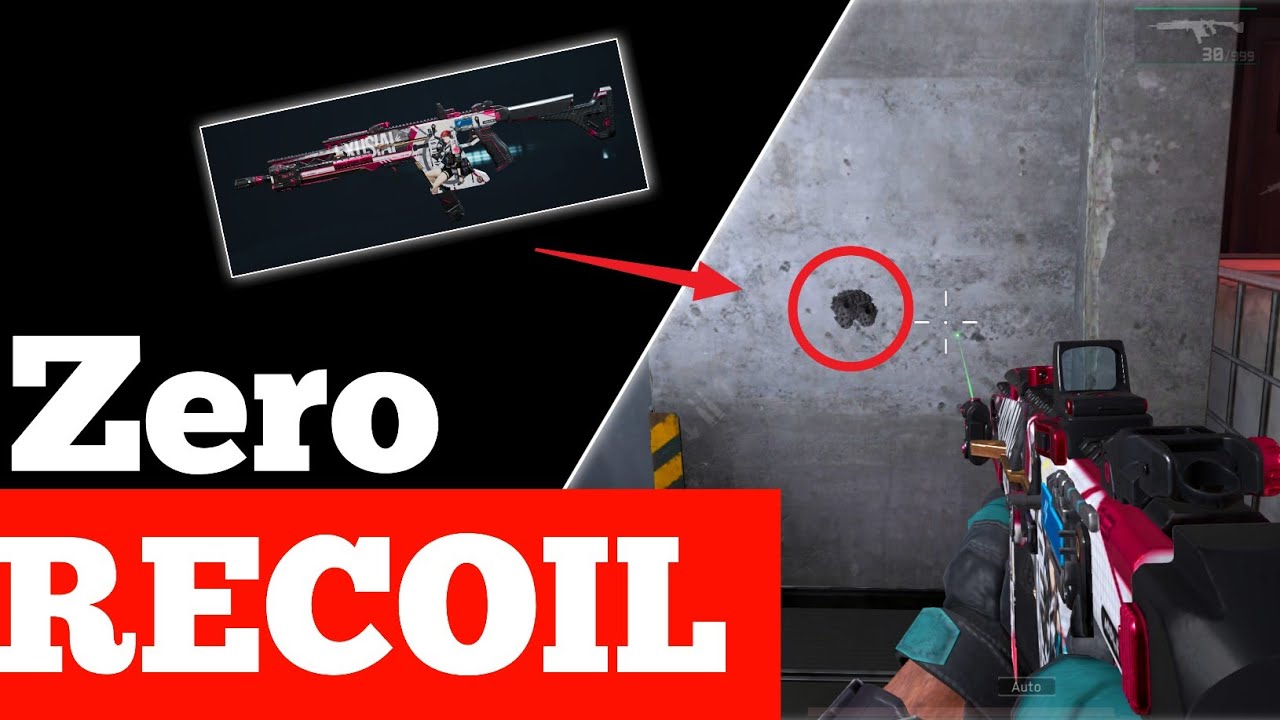 How to make ZERO RECOIL guns in Delta force mobile - YouTube