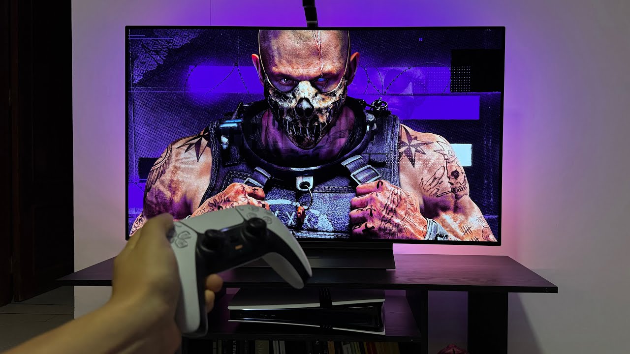 Warzone On LG OLED C4 (PS5 Pro Gameplay) 4K 120hz HDR | Govee TV ...