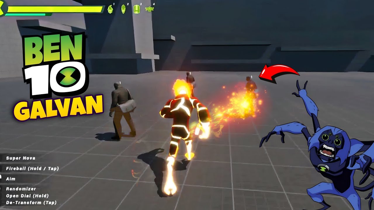 Ben 10 Galvan New Update | Heat Blast Crazy Ability 😯 - YouTube