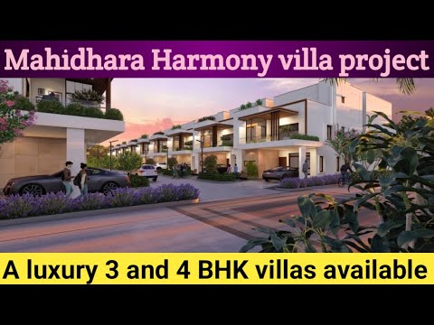 Spreading the joy of housing since 2007. Mahidhara Harmony luxury villa ...