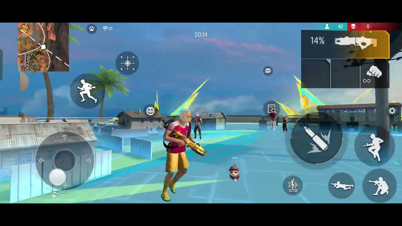 FREE FIRE GOD MODE ACTIVATED! 25 KILLS IN 5 MINUTES! | ENEMY TEAM ...