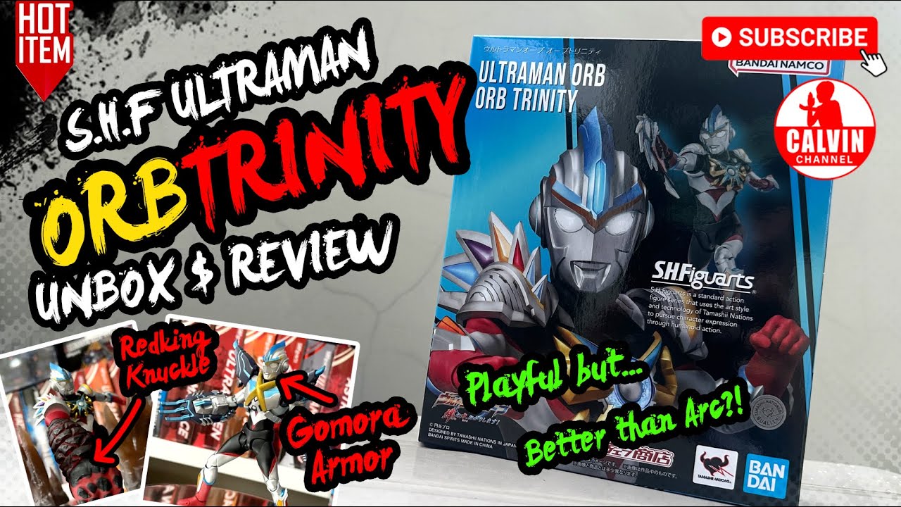 🔥 BIG WOW!!! ORB TRINITY Ultraman SHFiguarts UNBOX $ REVIEW Limited ...