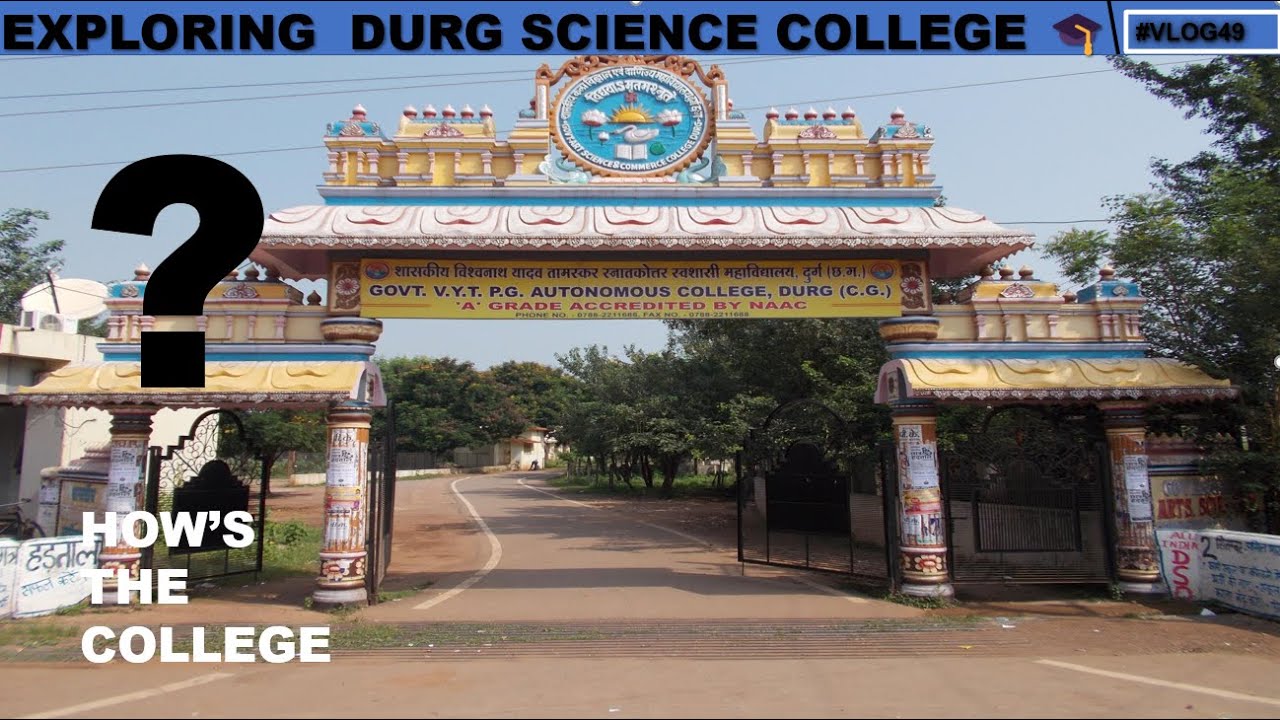 Exploring Science College Durg || #Vlog49 - YouTube
