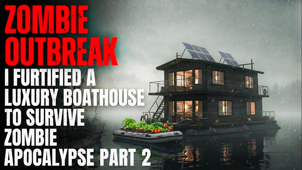 ZOMBIE OUTBREAK: I Fortified a Luxury HOUSEBOAT TO SURVIVE ZOMBIE ...