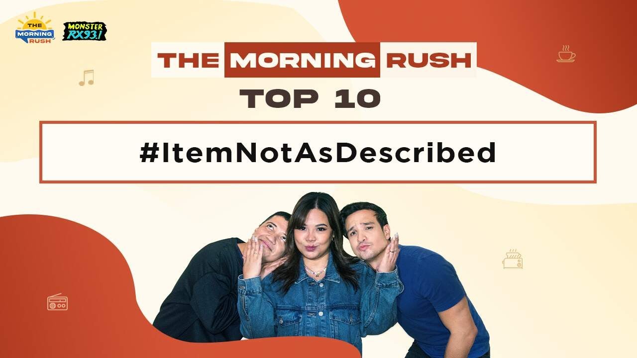 TMR TOP 10: ItemNotAsDescribed | The Morning Rush | RX931 - YouTube