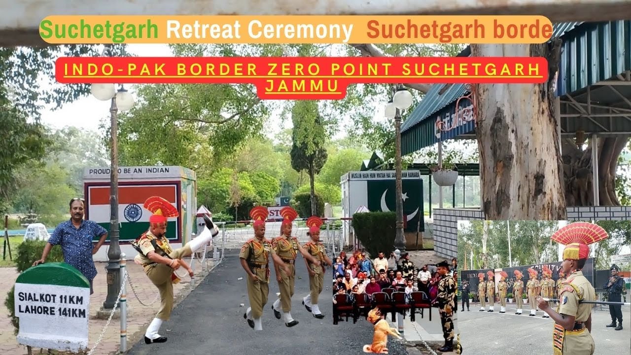 Suchetgarh Retreat Ceremony Suchetgarh Border RS Pura Suchetgarh parade ...