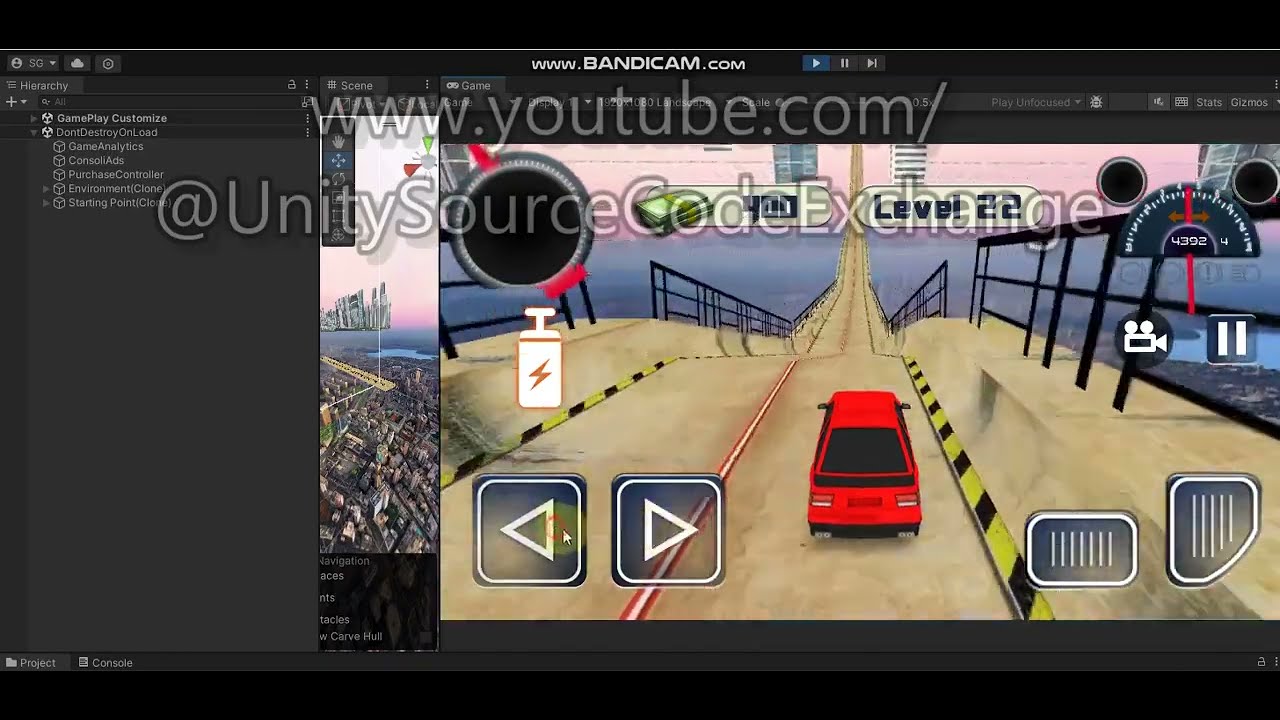 Car Stunt Game With Custom Ramp Builder Editor Unity Source Code for Sale - YouTube