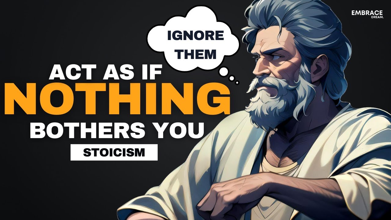 Act As Nothing Bothers You and They Will Be The One GETTING BOTHERED ...