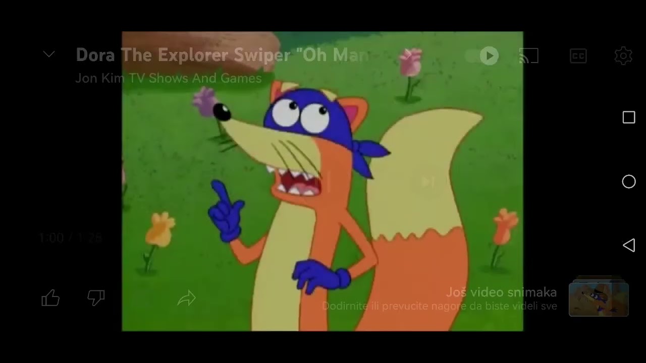 Dora the explorer Swiper Oh Man Ei Coqui - YouTube