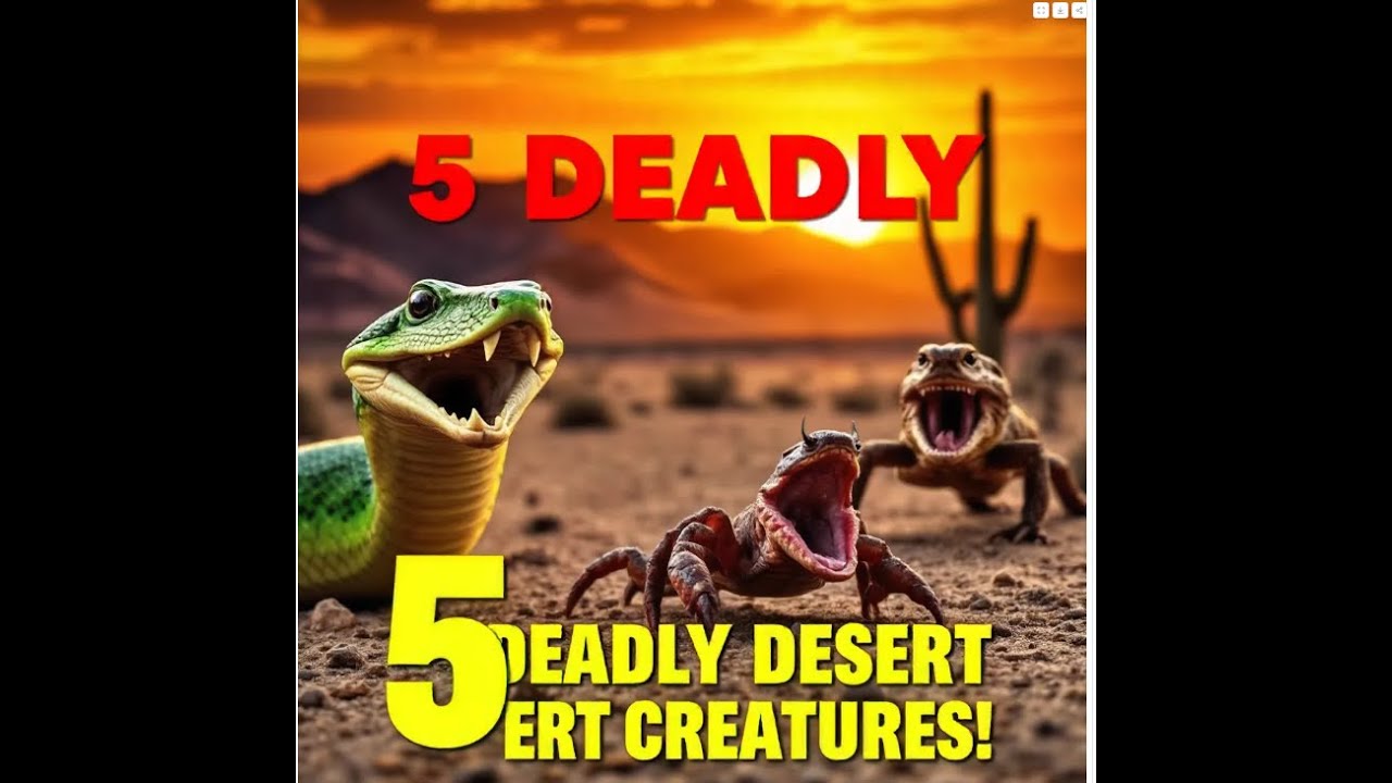 Deadly Desert Creatures in Nevada You NEED to Avoid! - YouTube