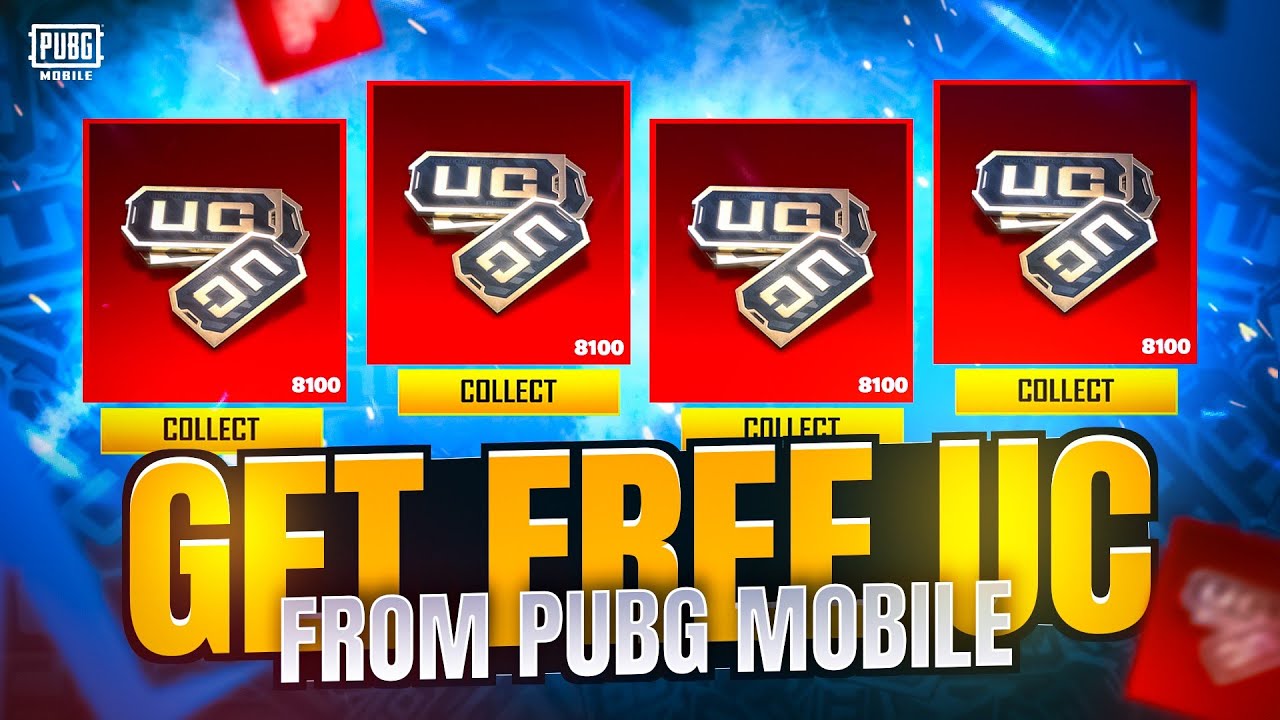 Free 8100Uc From Pubg Mobile | How To Get Free Uc In Pubg Mobile | Not ...