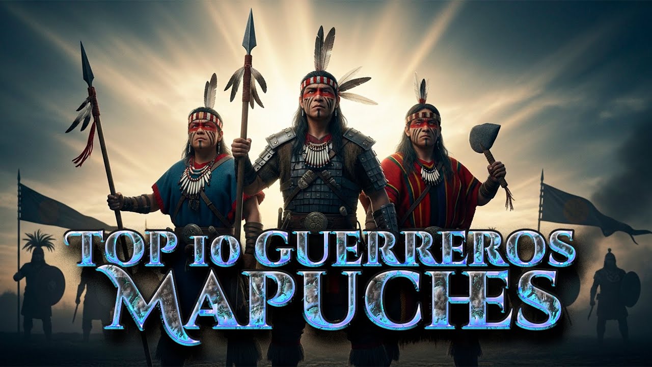 🐺TOP 10 GUERREROS MAPUCHES que Hicieron TEMBLAR al IMPERIO ESPAÑOL ...