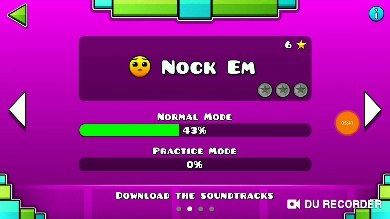 the idiot u tries geometry dash for the first time! - YouTube