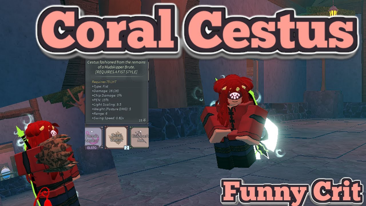 New Coral Cestus | Deepwoken - YouTube