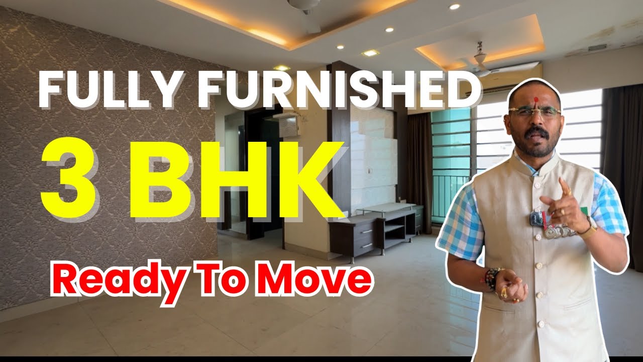 Fully Furnished 3 BHK Flat For Sale In Rustomjee Athena Majiwada, Thane ...