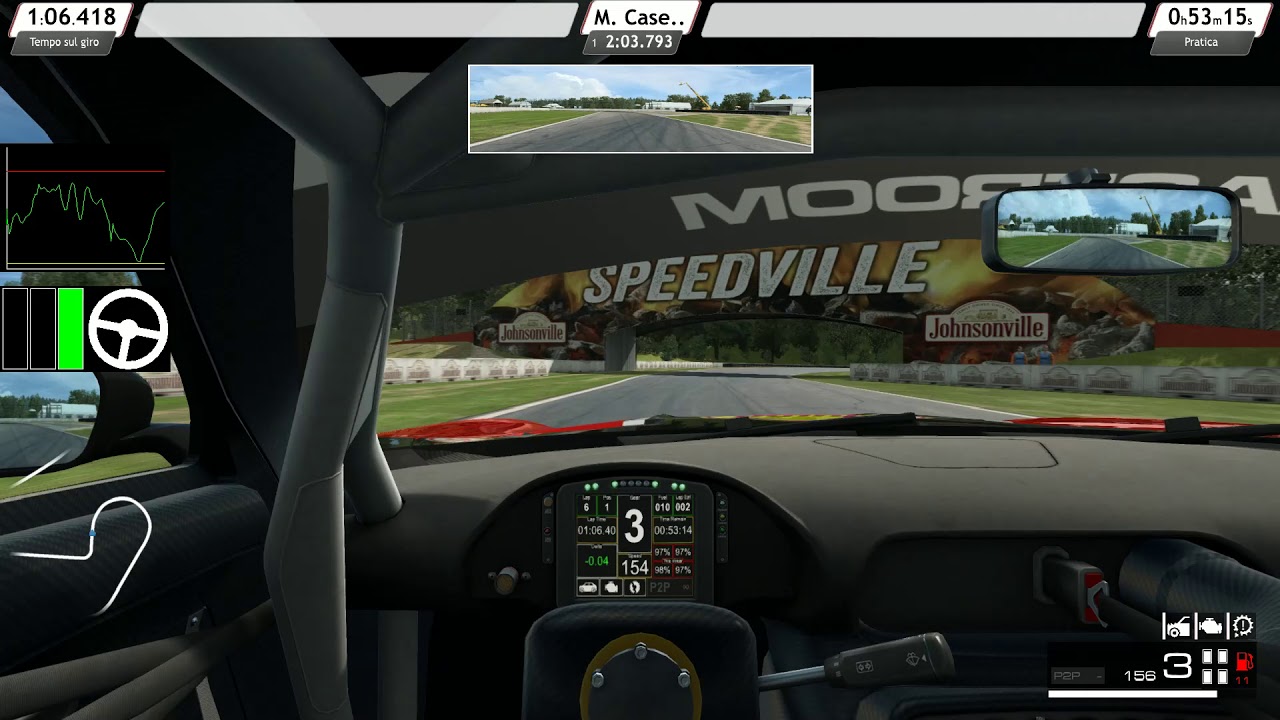 Raceroom Mercedes GT3 Road America best lap - YouTube