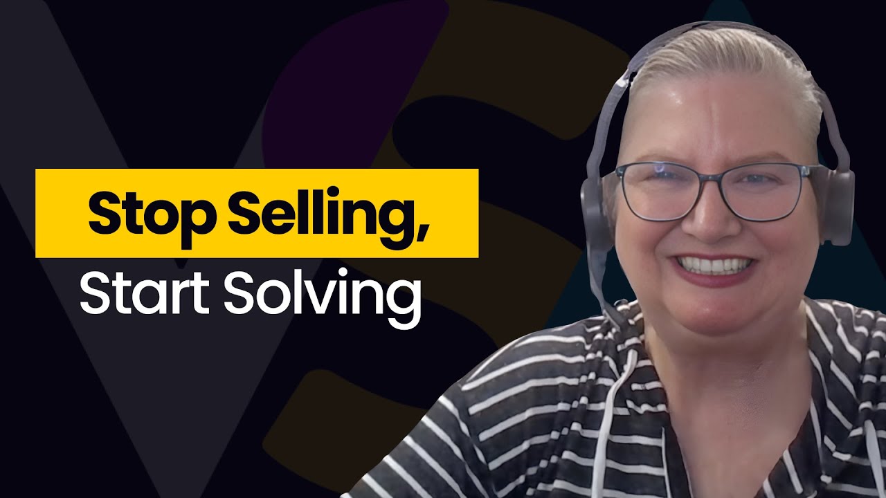 Stop Selling, Start Solving with Julie Thomas - YouTube