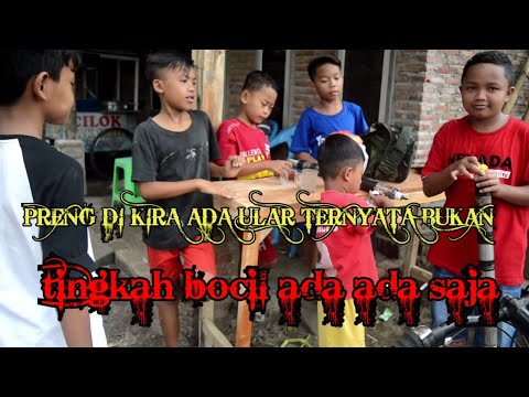 Di PRANK-BOCIL DI KIRA ULAR TERNYATA BUKAN, MAIN TOPENG DAN MARCON KALENG
