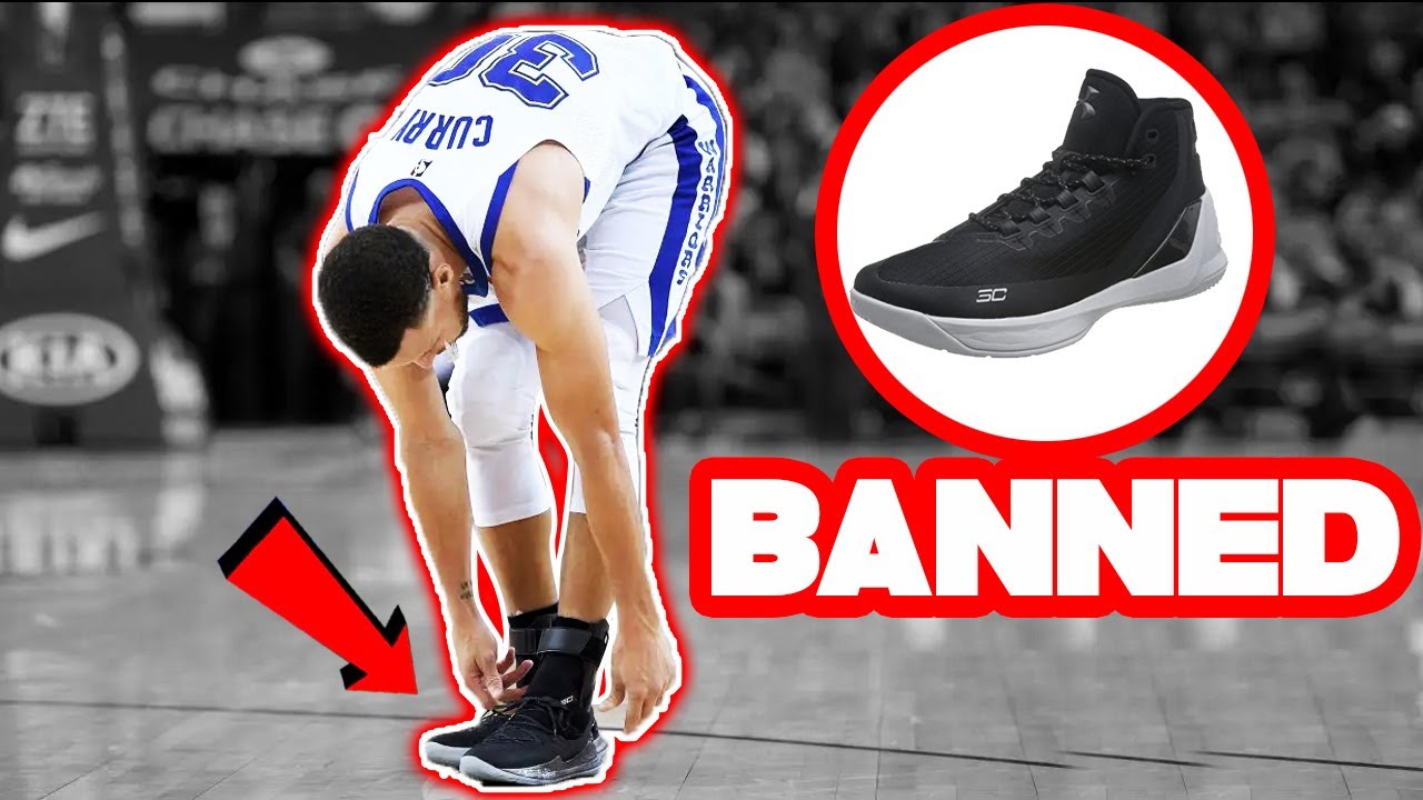 OVERPOWERED Basketball Shoes That Are Banned In The NBA - YouTube