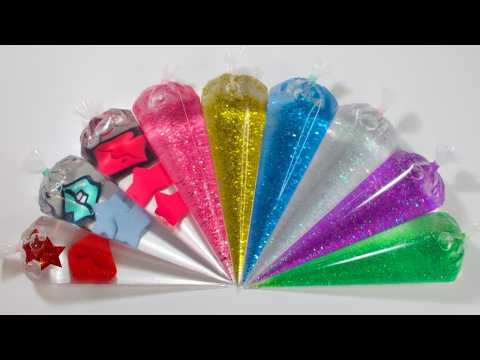 Making Slime with Piping Bags! Most Satisfying Slime Video★ASMR★#ASMR #PipingBags