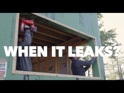 Preparing a Window Rough Opening - YouTube