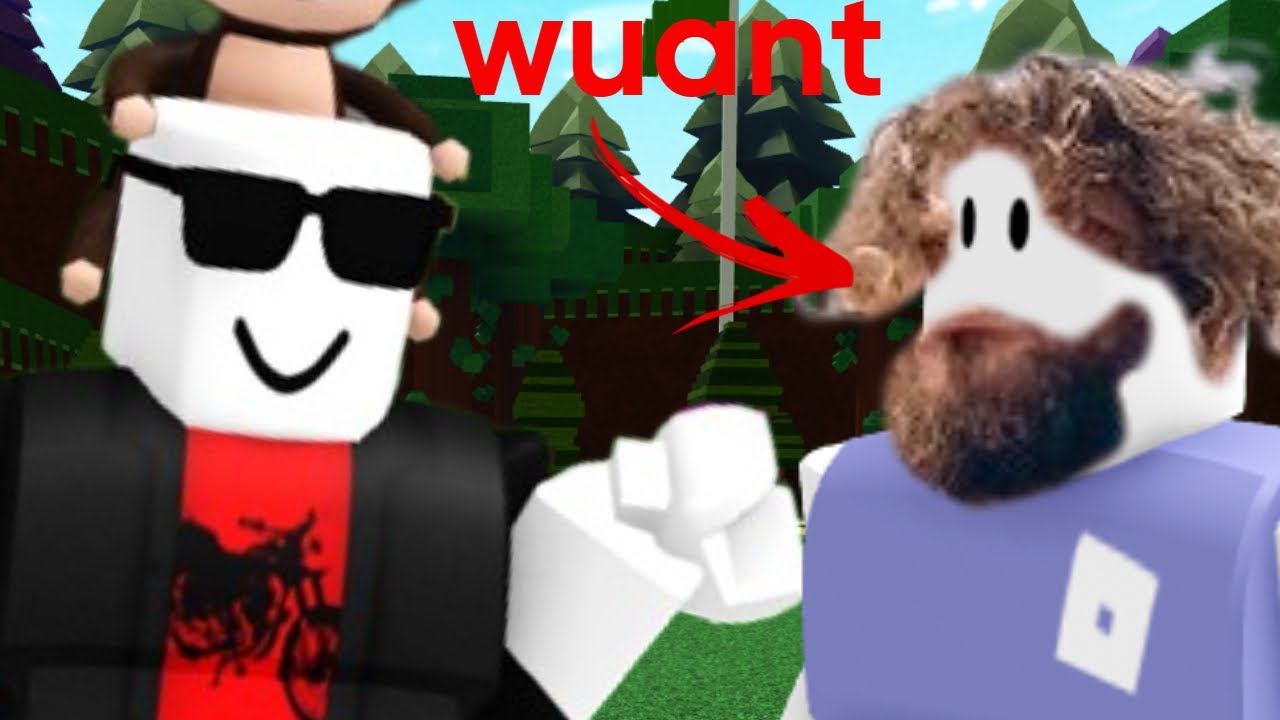 O WUANT ME PEDIU AJUDA NO ROBLOX!!! - YouTube