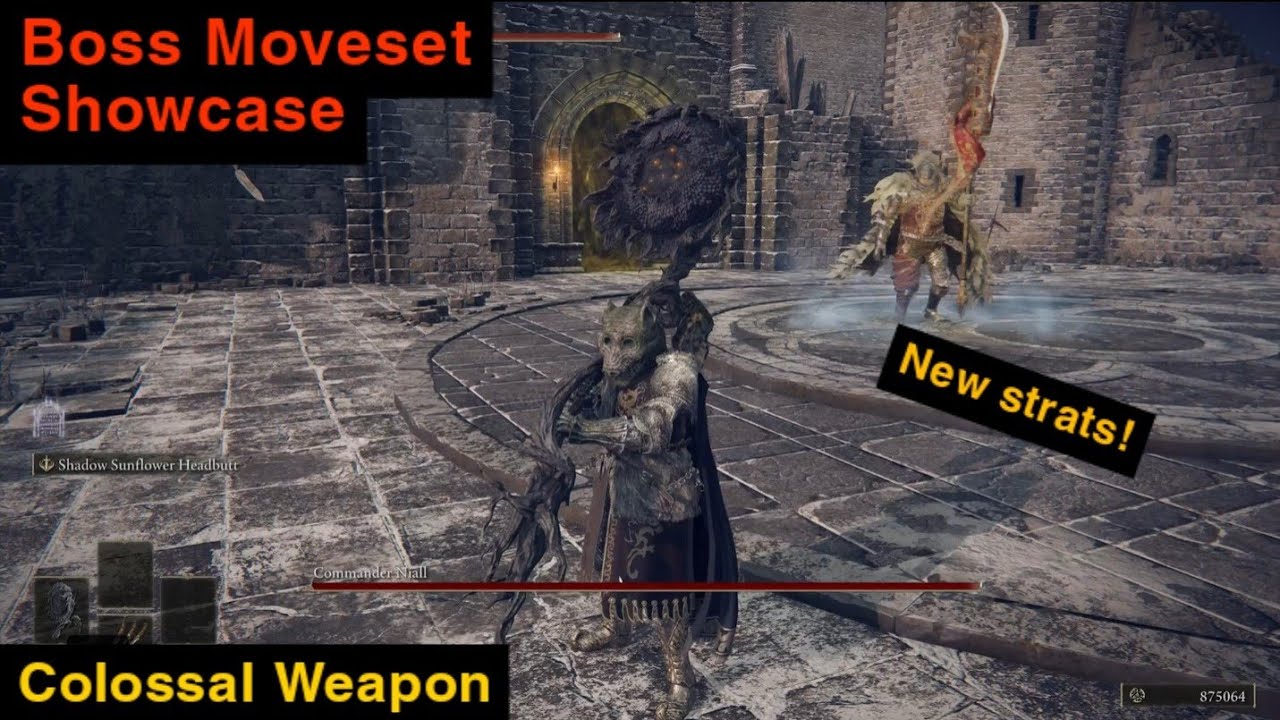Commander Niall Moveset Showcase: Colossal weapon openings - YouTube