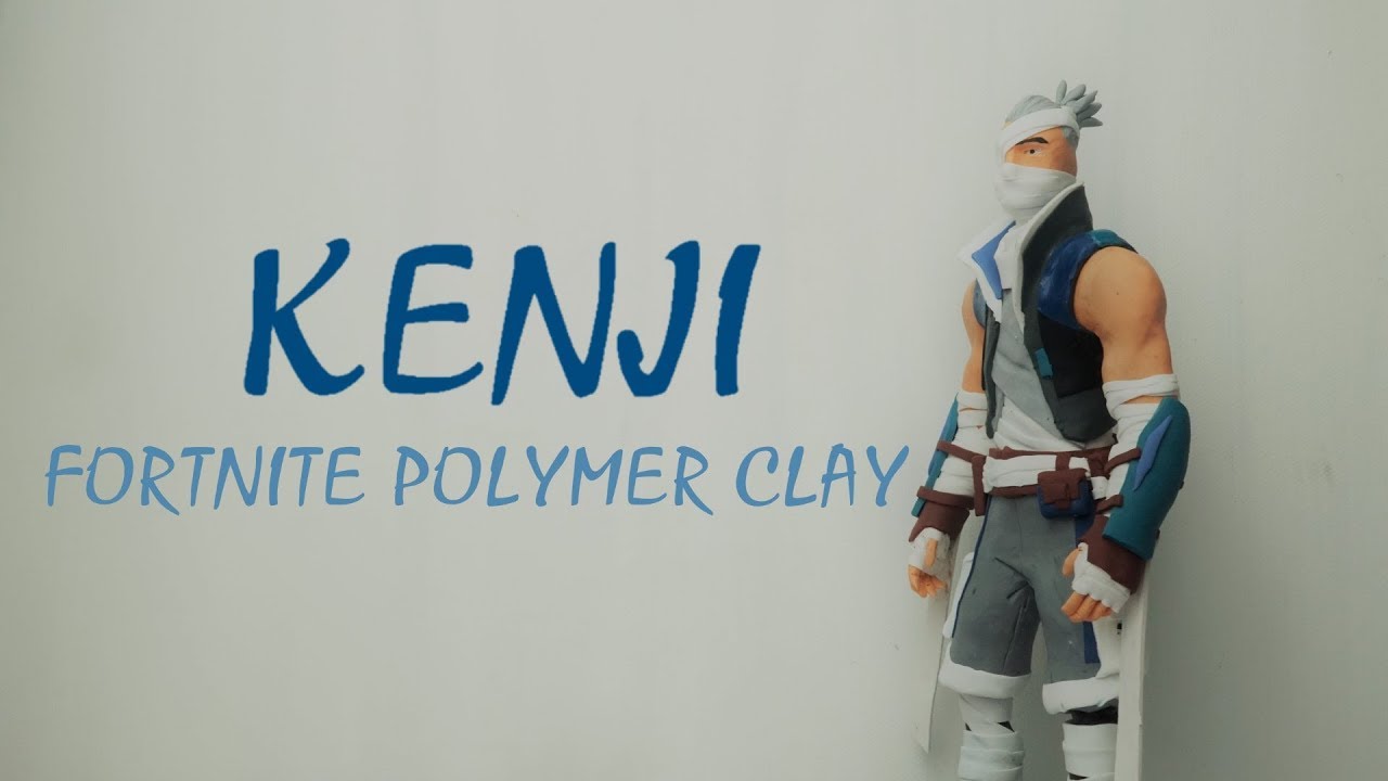 [Fortnite battle royale]season 8 Kenji skin - Plolymer Clay tutorial ...