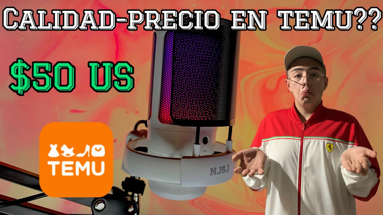 UN GRAN MICRÓFONO DE TEMU: ¿CALIDAD PRECIO? Unboxing y review ...