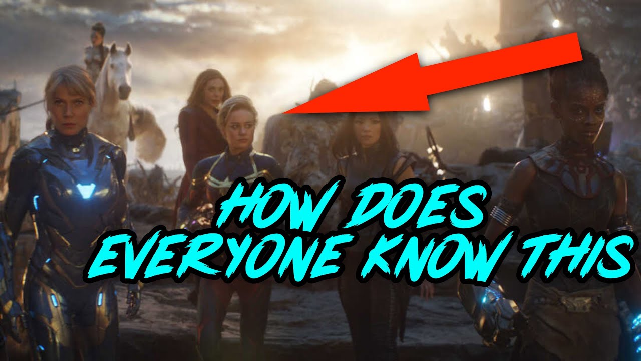 How does everyone know what happened in ENDGAME!????? - YouTube