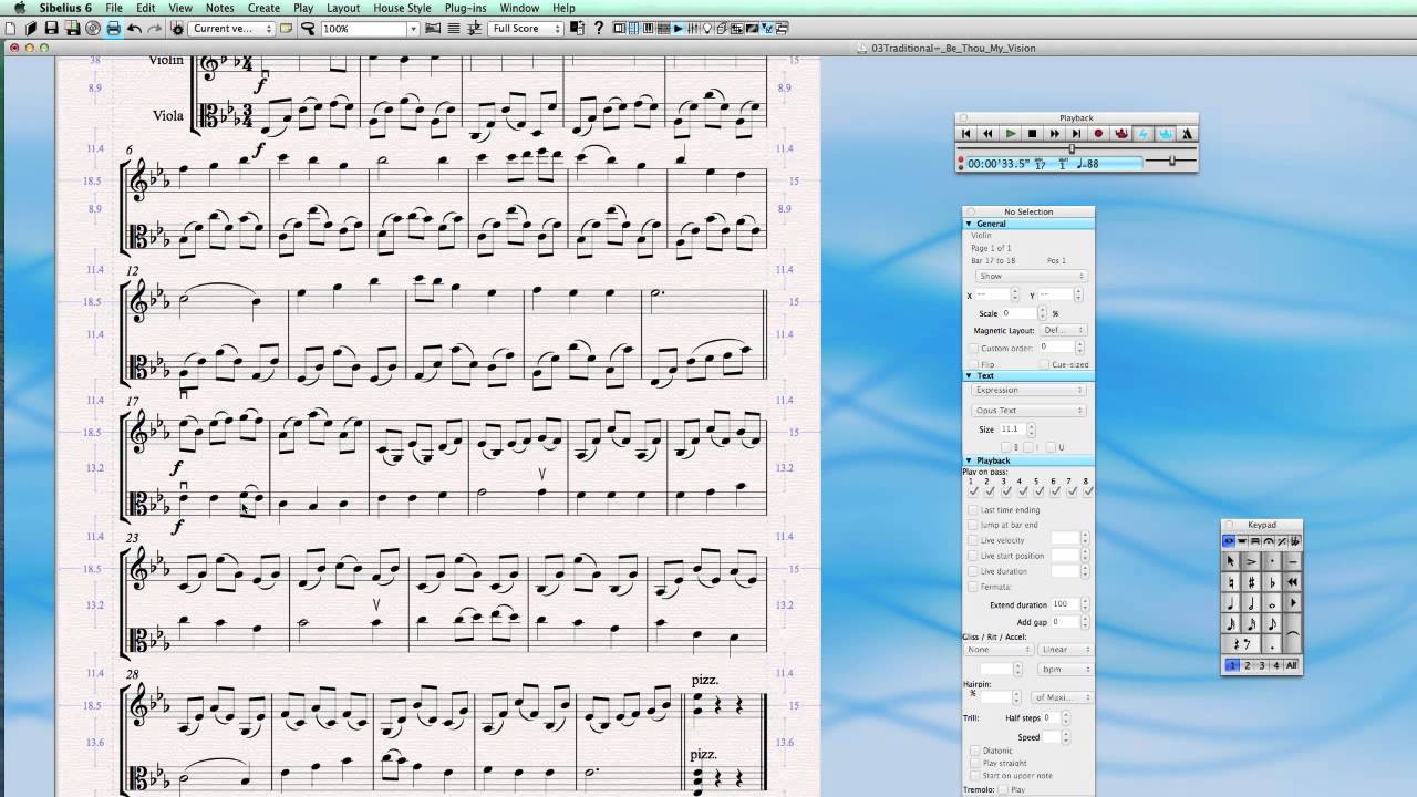 Sibelius 6 Quick Tip 14 - Transcribing music part 1 - YouTube