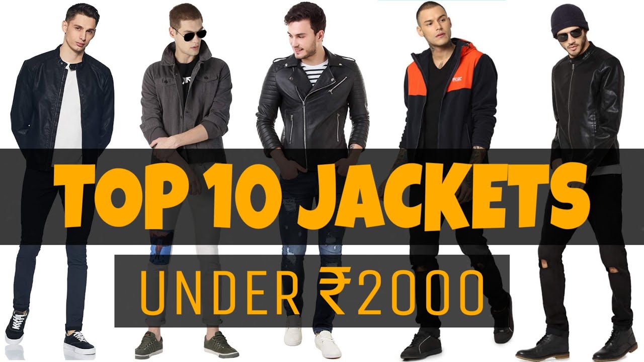 Best JACKETS Under 2000 For Men (Hindi) | TOP 10 JACKETS For Winters ...