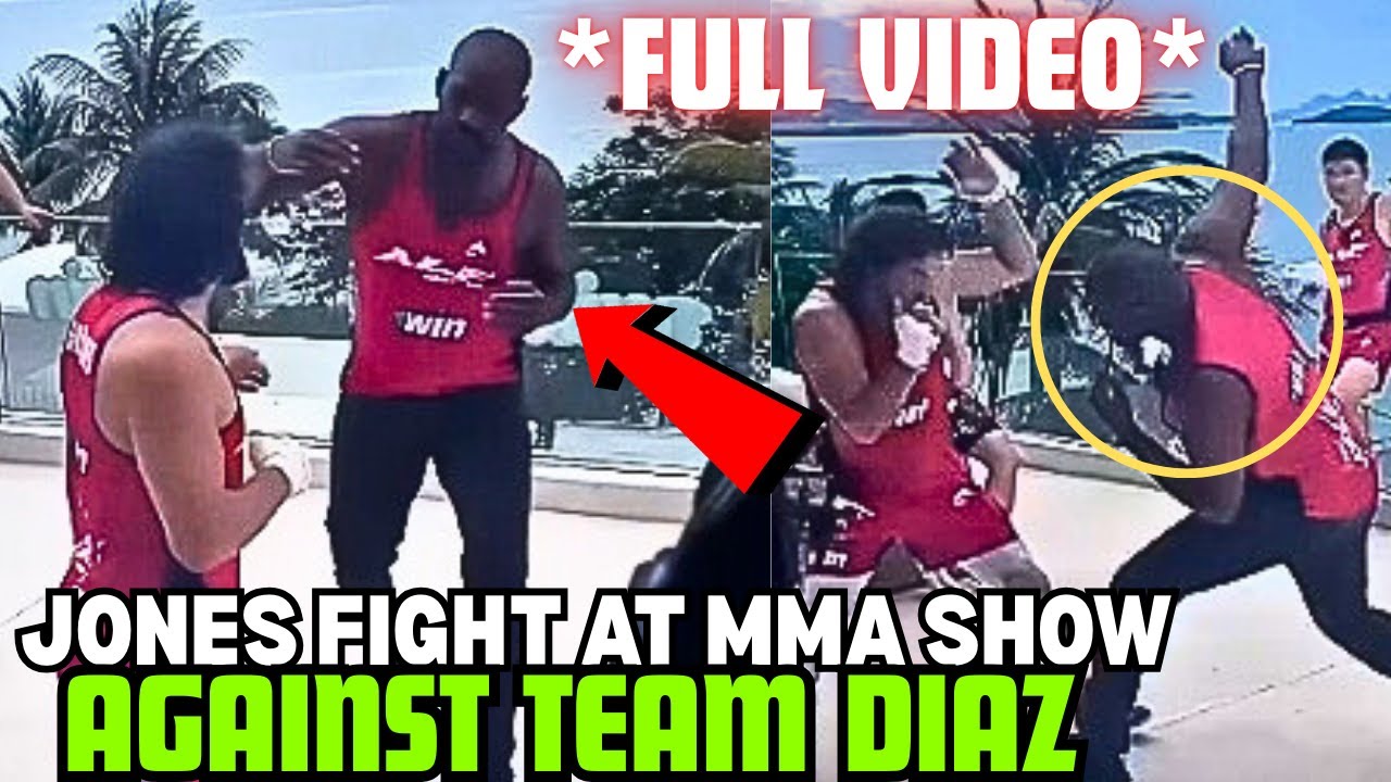 Jon Jones Team Fight On Russian MMA Show And Nate Diaz Left The Show (FULL VIDEO) - YouTube