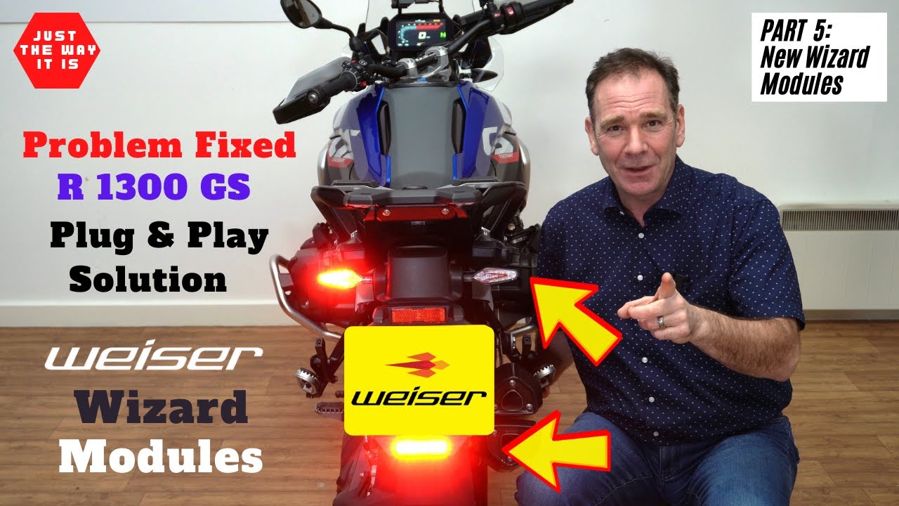 BMW R1300GS Weiser-Technik Wizard Module + add a Tail / Brake Light to ...