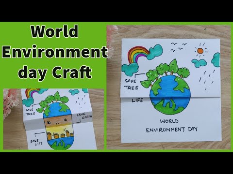 Amazing World Environment day Craft || Simple and easy craft for kids ...