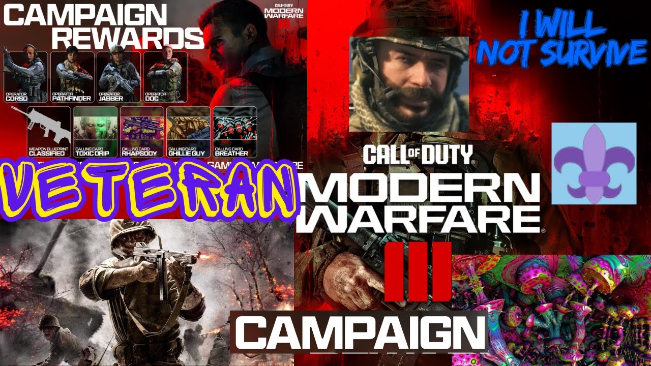 Call of Duty Modern Warfare 3 - Campaign Veteran Mode - YouTube