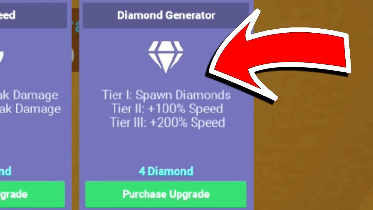 Is it WORTH upgrading the Diamond Generator? Roblox Bedwars Season 2 ...