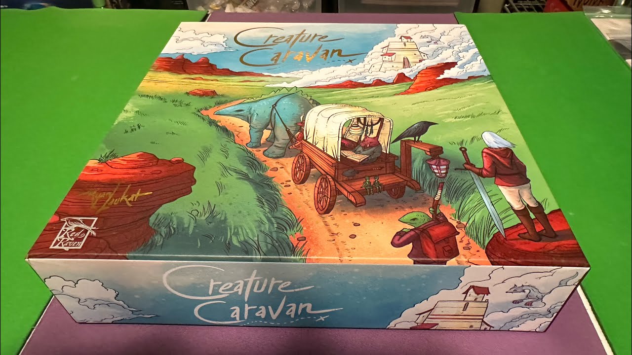 Creature caravan how to play solo - YouTube