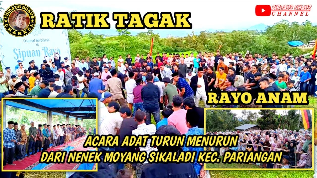 RATIK TAGAK/ZIKIR BERDIRI SUDAH MENJADI ADAT TURUN TEMURUN DARI NENEK ...