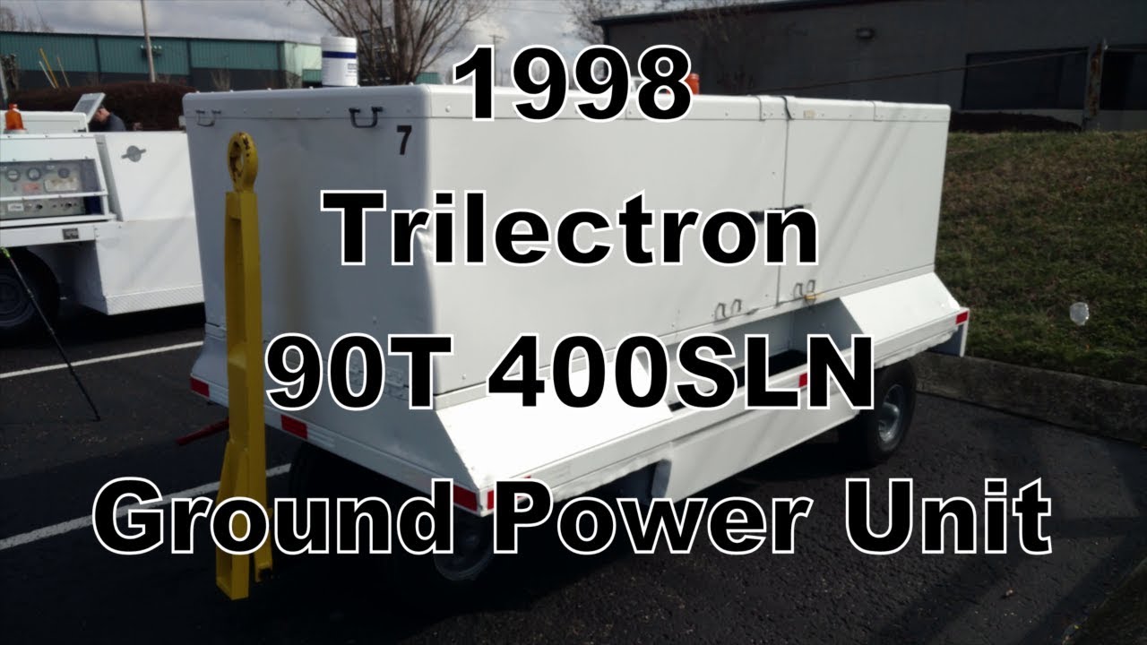 SOLD - #7 - 1998 Trilectron 90T400SLN Ground Power Unit - AMS 040G ...