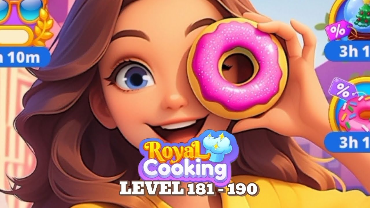 Royal Cooking Android Game play Prestige 1 LEVEL 181 - 190 - YouTube