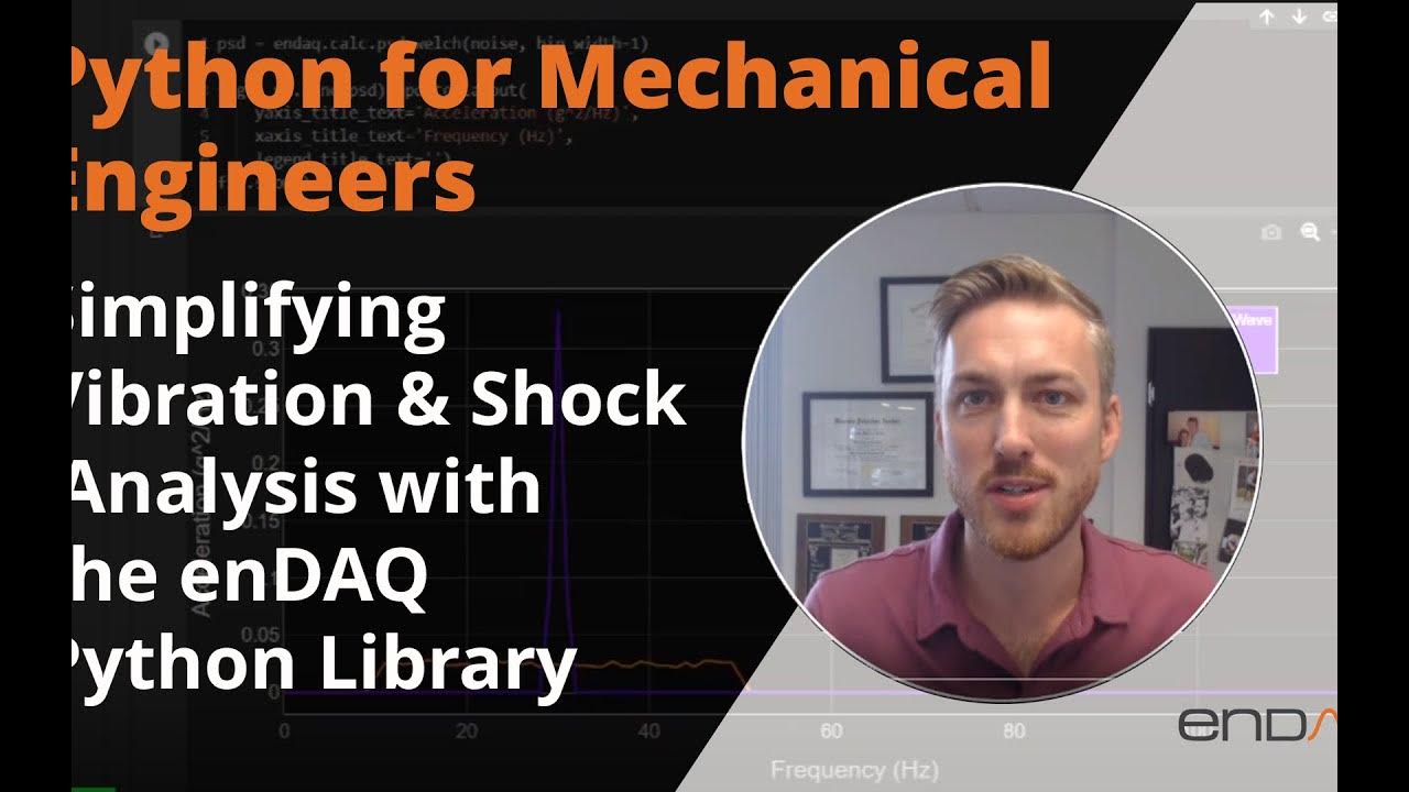 Simplifying Vibration & Shock Analysis with the enDAQ Python Library - YouTube
