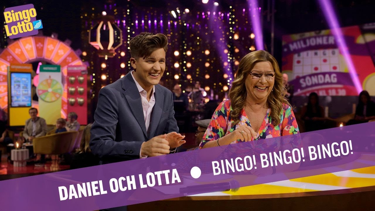 SÄSONGSPREMIÄR och "Bingo! Bingo! Bingo!" - Daniel & Lotta - YouTube