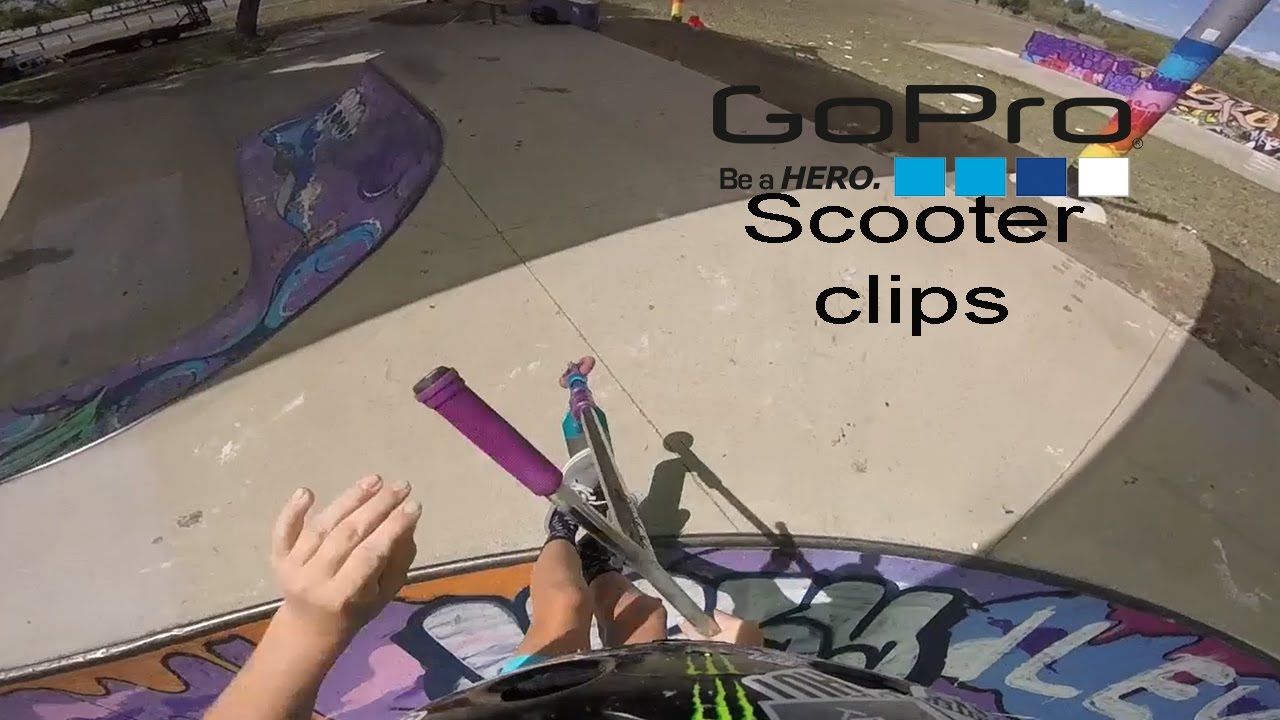 Gopro Scooter Clips - YouTube
