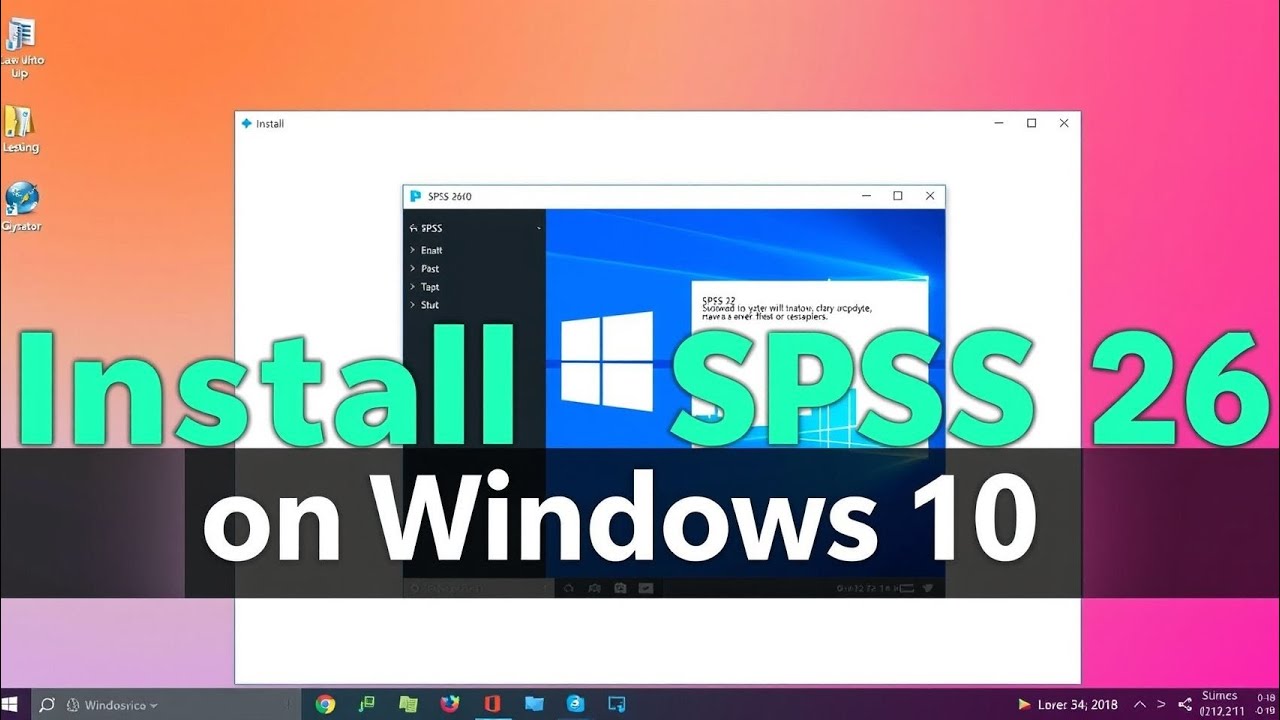 How to Install SPSS 26 on Windows 10 (Easy & Fast!) | SPSS 26 ...