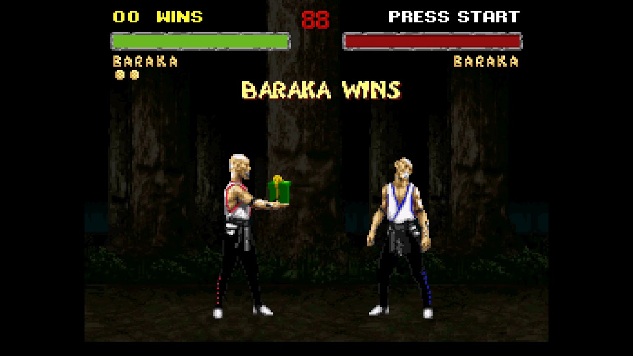 Mortal Kombat 2 Baraka Friendship - YouTube