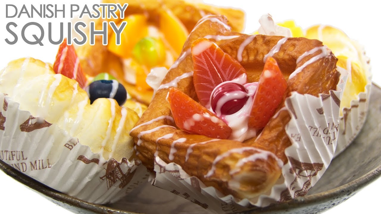 Danish Pastry Squishy - YouTube