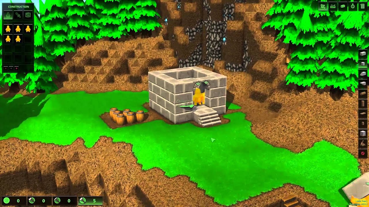 Castle Story - Tutorial 2: Construction and Advanced Mining Part 1 ...