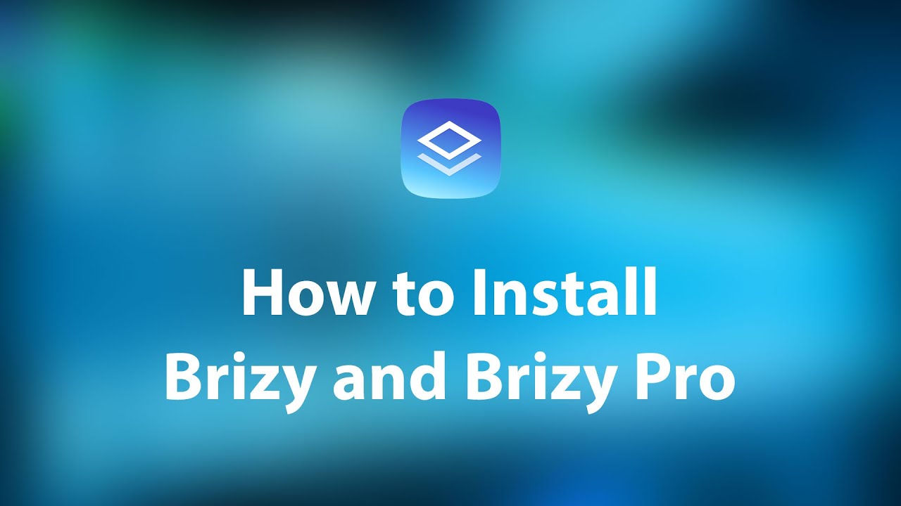 How to Install and Activate Brizy and Brizy Pro 2025 - YouTube